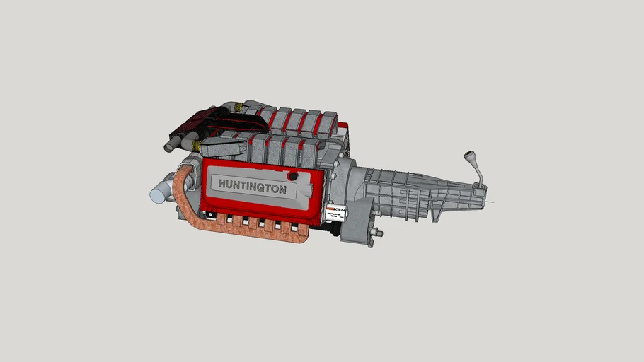 5.10L Fox Engine/Trans | 3D Warehouse