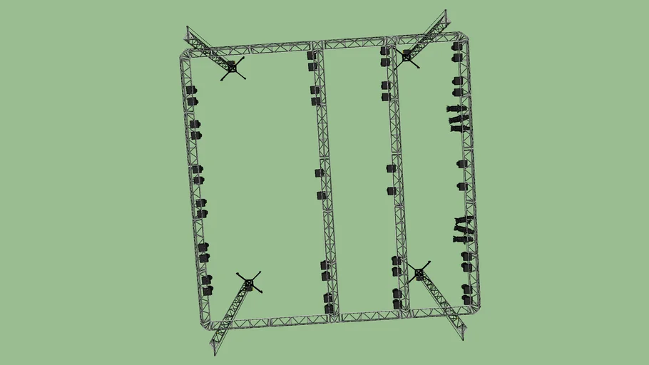 Lighting Truss | 3D Warehouse