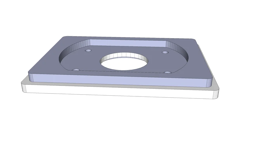 Router table insert | 3D Warehouse