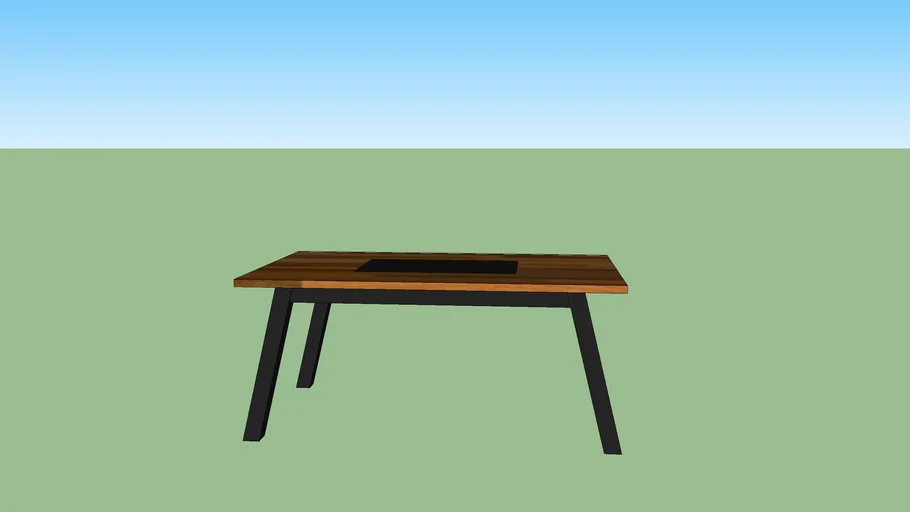 Table Ontario Cocktail Scandinave | 3D Warehouse