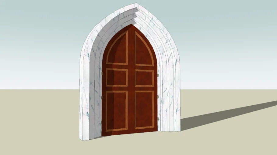 Arched Door | 3D Warehouse