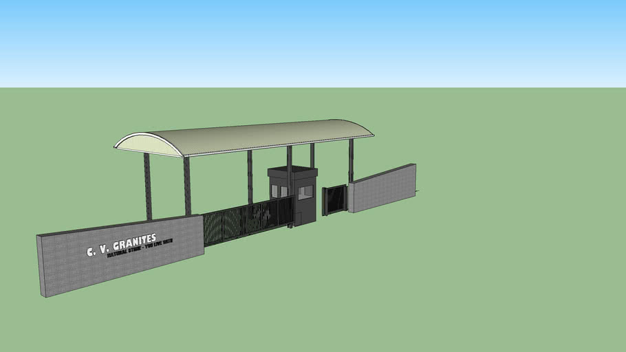 GATE ENTRANCE | 3D Warehouse