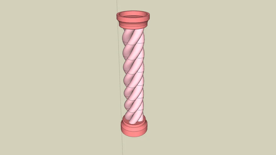 Spiral Pillar | 3D Warehouse