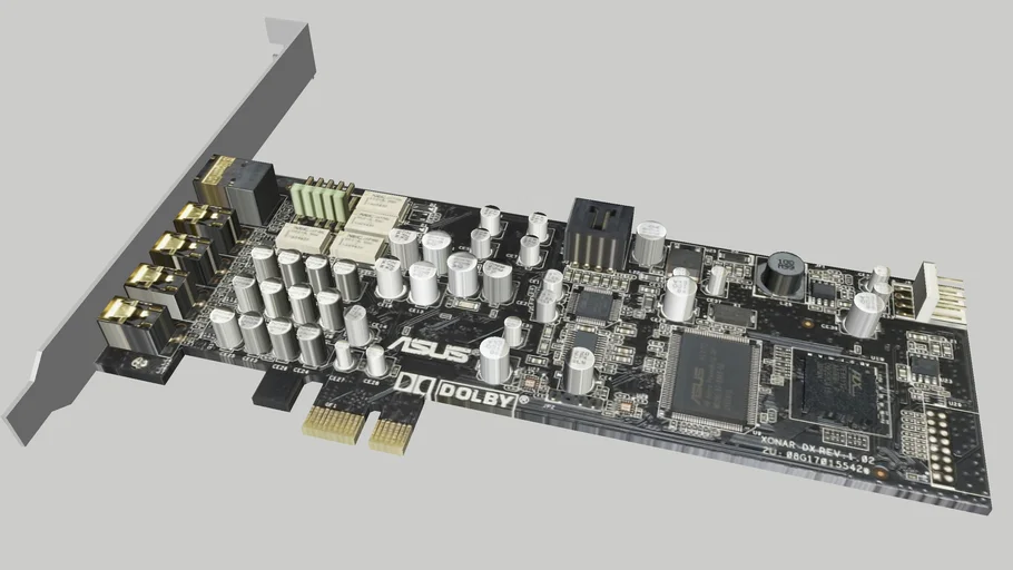 asus Xonar DX | 3D Warehouse