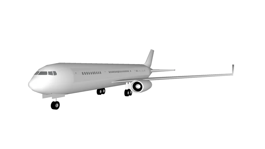 Boeing 767-300ER (Template) | 3D Warehouse