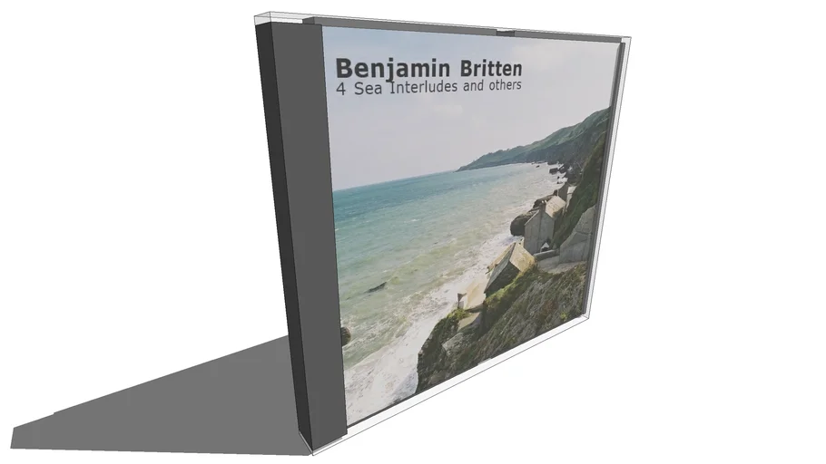 CD-single-with-own-cover | 3D Warehouse