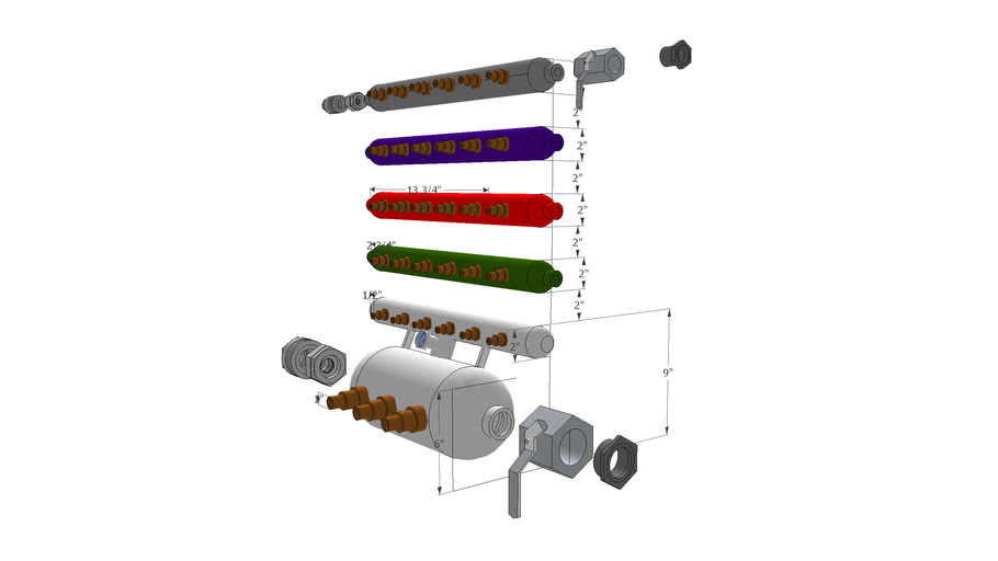 piping spacing | 3D Warehouse