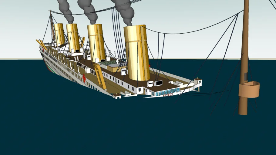 Hmhs Britannic Sinking | 3D Warehouse