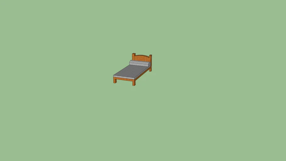simple bed | 3D Warehouse