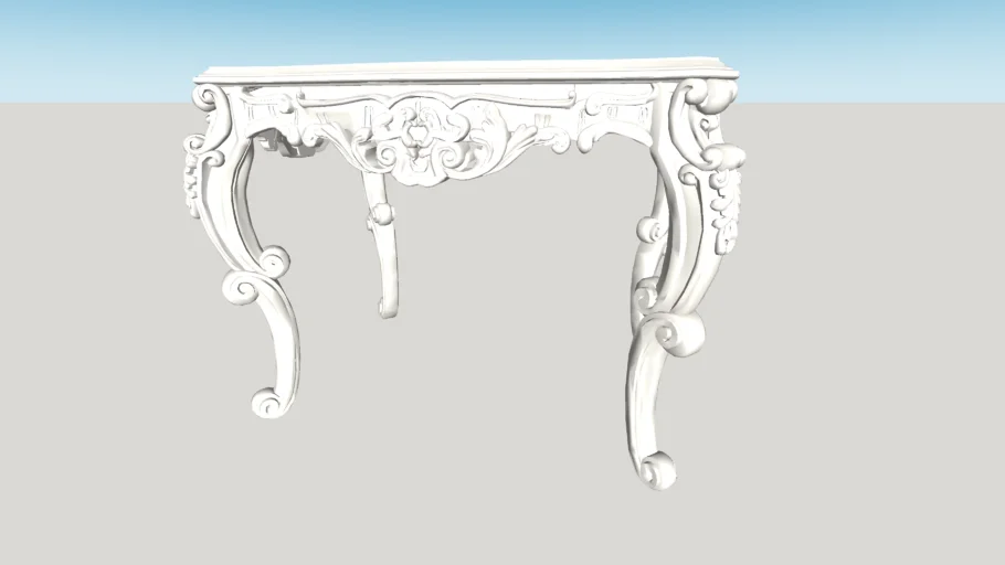 classic table | 3D Warehouse