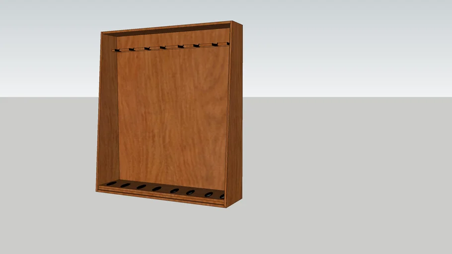 Rifle rack | 3D Warehouse