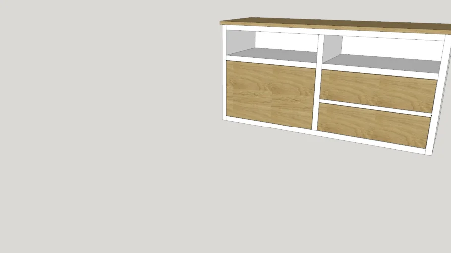 Meuble Salon Ania & Yannou | 3D Warehouse