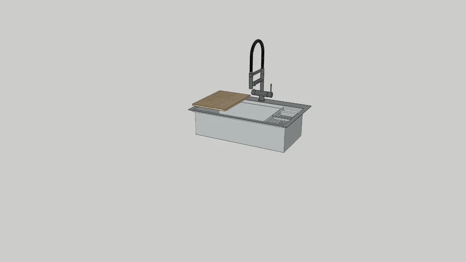 Kitchen sink set | 3D Warehouse