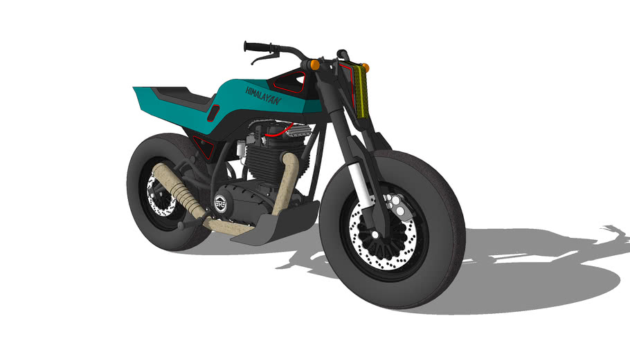 2022 Royal Enfield Himalayan Concept | 3D Warehouse