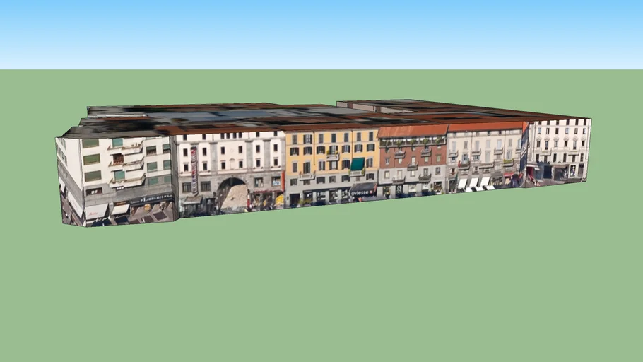 Edificio in Milano MI, Italia | 3D Warehouse