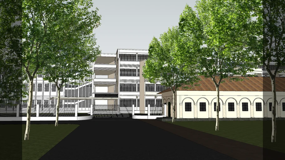 DHAKA UNIVERSITY IBA CAMPUS AND MODHUR CANTEEN by shycot | 3D Warehouse