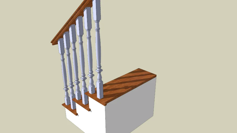 silas dean balusters | 3D Warehouse