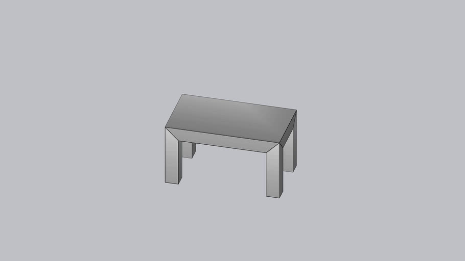 Mirror coffee table | 3D Warehouse
