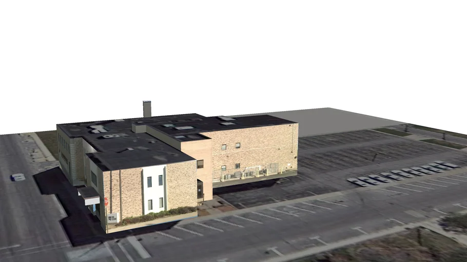 Iowa Telecom Builidng 2nd Ave | 3D Warehouse