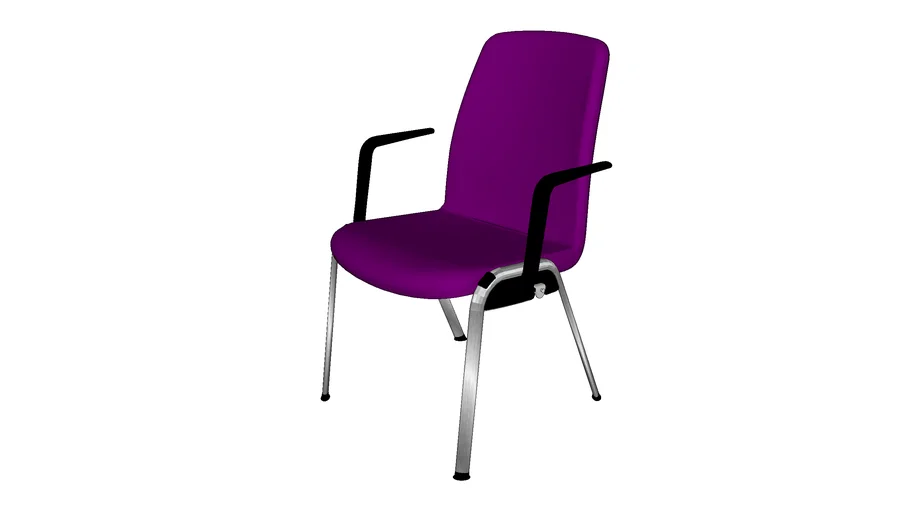 Ice Conference Chair, with Arms | 3D Warehouse