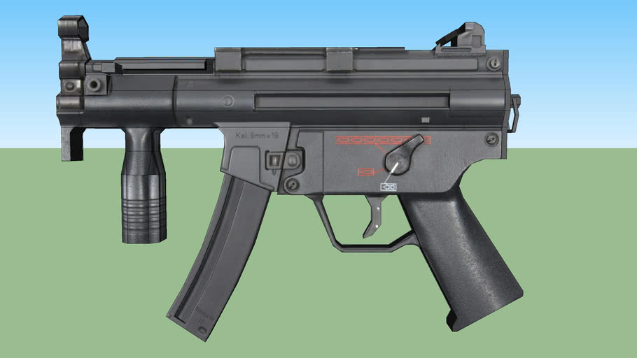 MP5K LowPoly | 3D Warehouse