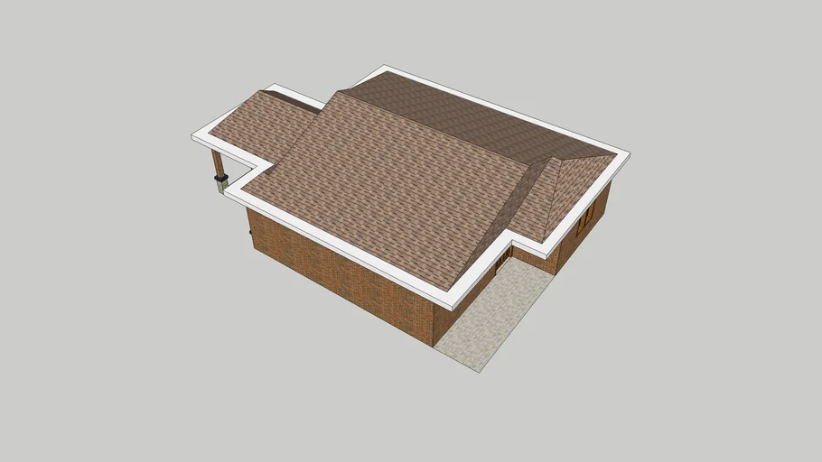 simple house | 3D Warehouse