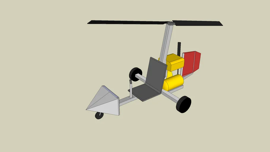 Gyrocopter | 3D Warehouse