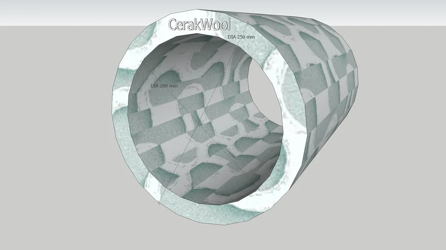 CerakWool Insulation | 3D Warehouse