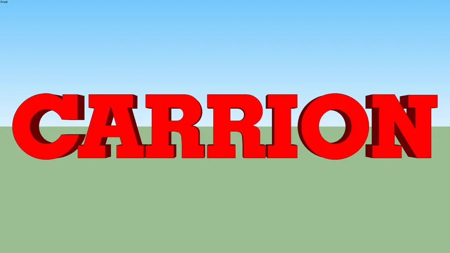 Tiendas Carrion logo | 3D Warehouse
