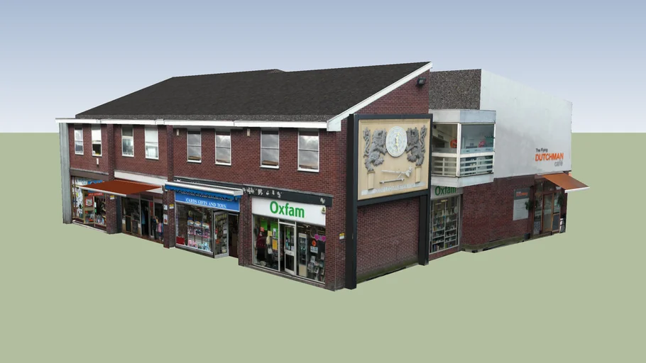 Flying Dutchman & Shops | 3D Warehouse