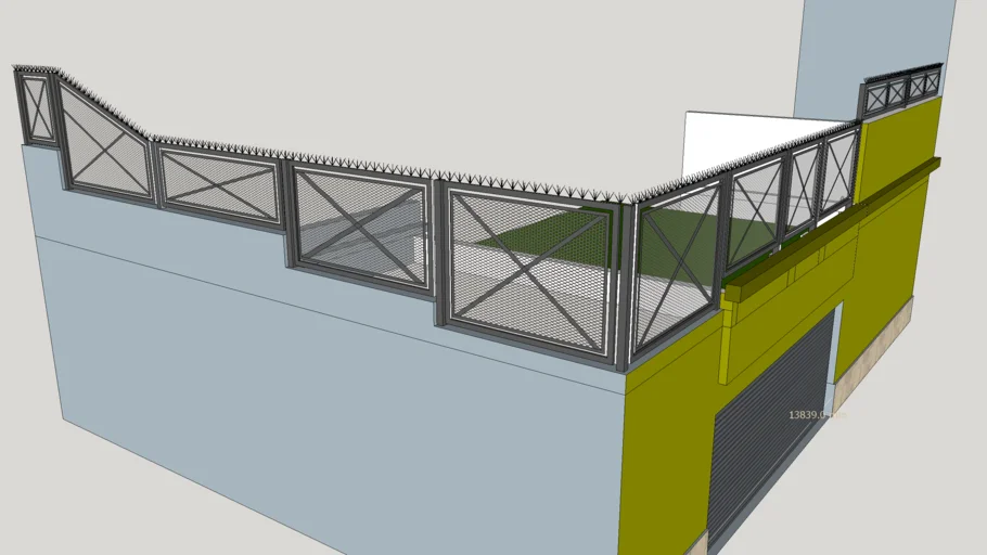 Baranda terraza , terminaciones de calidad GEMAA HERRERÍA MODERNA | 3D ...