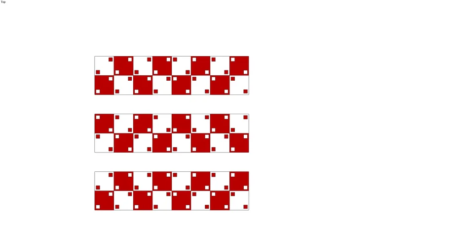 Wavy Dominos | 3D Warehouse