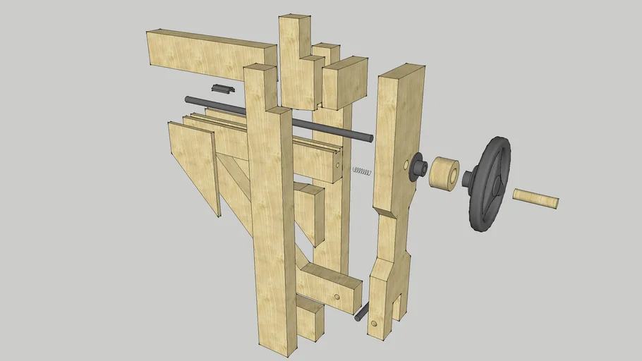 Kiefer Knee Vise | 3D Warehouse