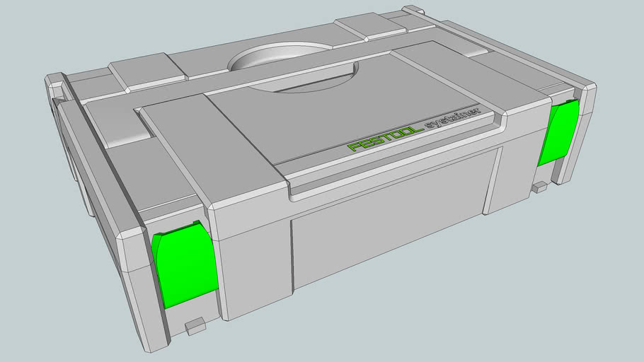 Festool Mini Systainer 1 | 3D Warehouse
