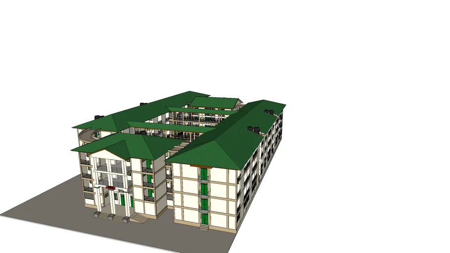 Michael Kofi Tetteh Hall - KT hall | 3D Warehouse