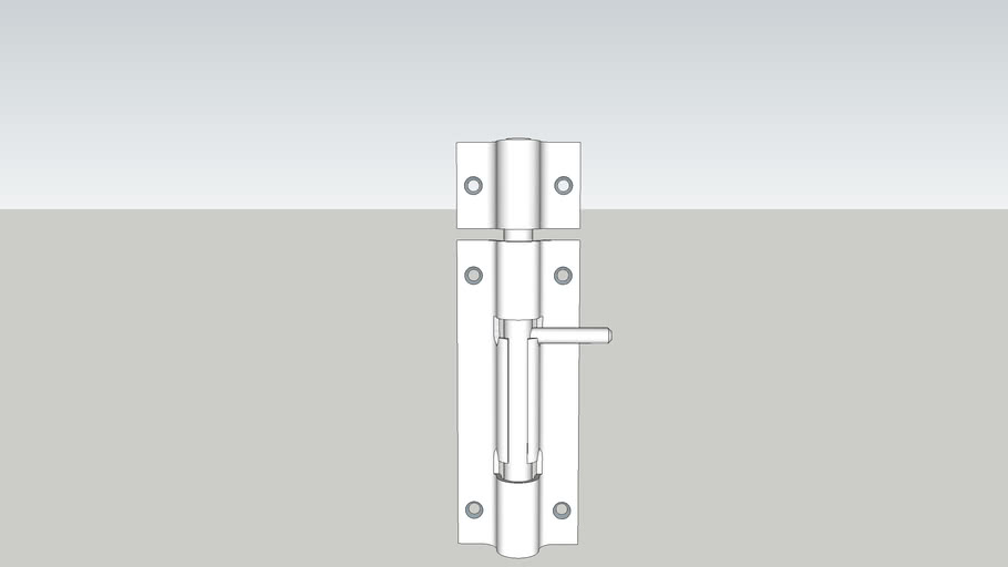 Sliding latch | 3D Warehouse