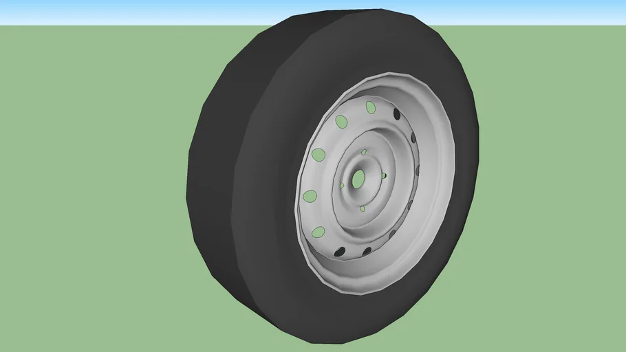 Steel wheel | 3D Warehouse