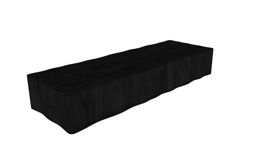 Linteloo Iwa Coffeetable 60x180cm by Roderick Vos | 3D Warehouse