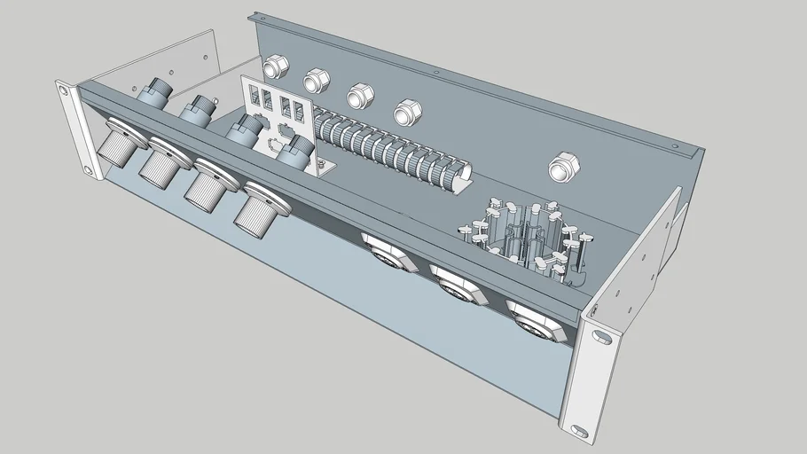 CANFORD BSP (BROADCAST SERVICE PANEL) 2RU SMPTE AND OPTICALCON | 3D ...