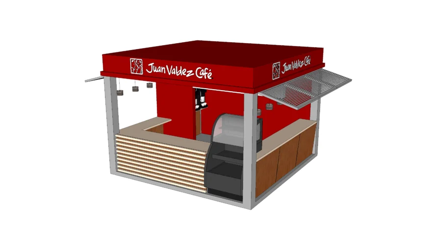 Basic Juan Valdez Store | 3D Warehouse