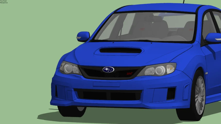 Subaru Impreza WRX STi GV 2011 | 3D Warehouse
