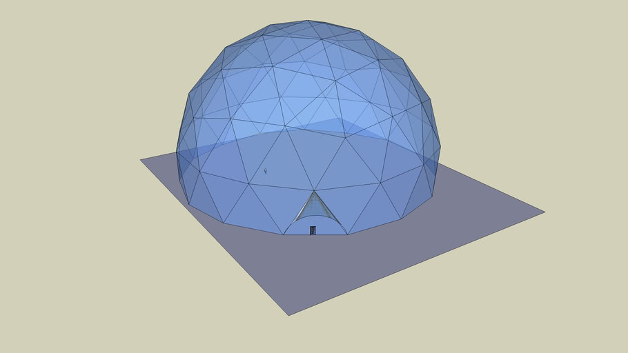 Public Design koepel | 3D Warehouse