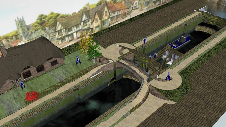 Repairs to 'Top Lock' UK | 3D Warehouse