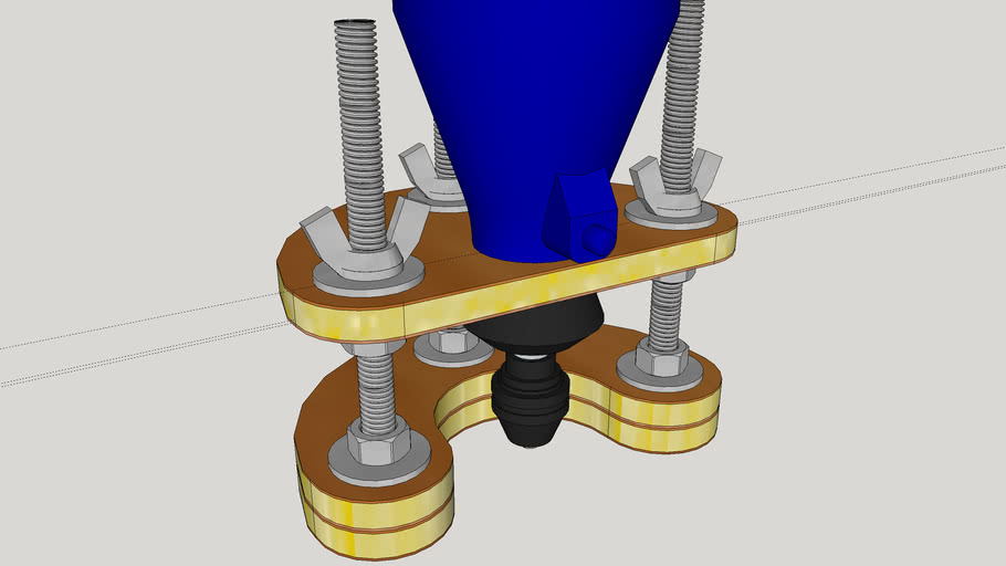 Wooden Precision Mini Router Base for Rotary Tool | 3D Warehouse
