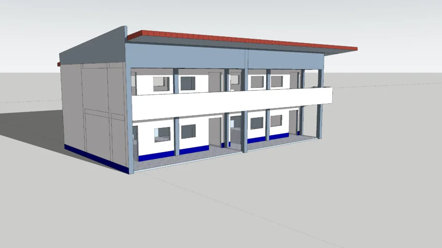 Proposed 2-Storey Building | 3D Warehouse