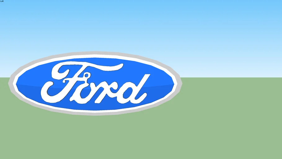 Ford Emblem | 3D Warehouse