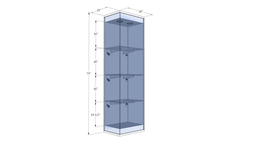 DISPLAY CABINET | 3D Warehouse