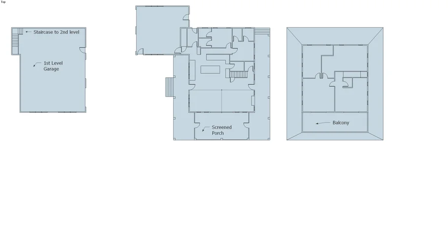 Lower Highland 2D Floorplan | 3D Warehouse