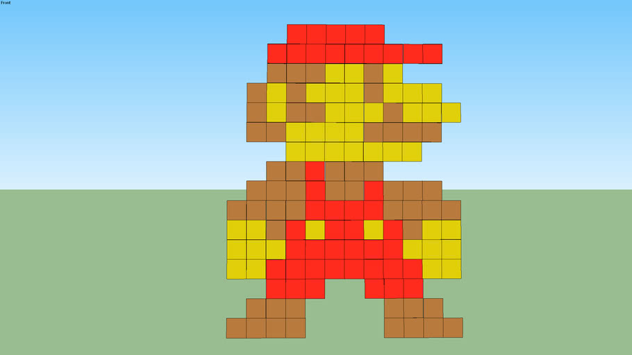 8-bit Mario | 3D Warehouse