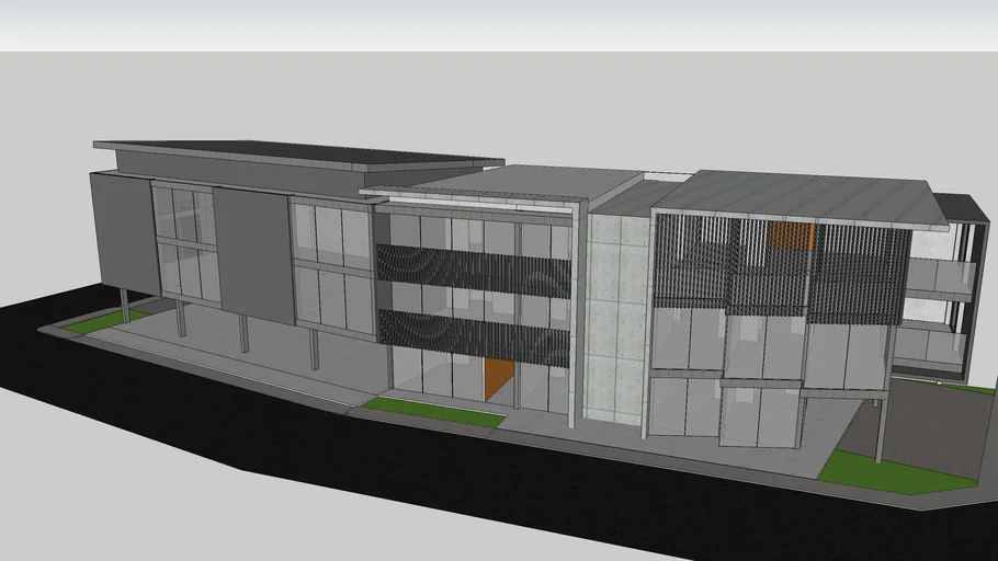 Commercial Complex | 3D Warehouse